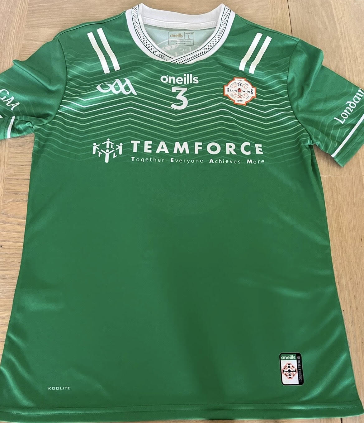 Teamforce Labour Ltd renew London GAA Sponsorship from Teamforce